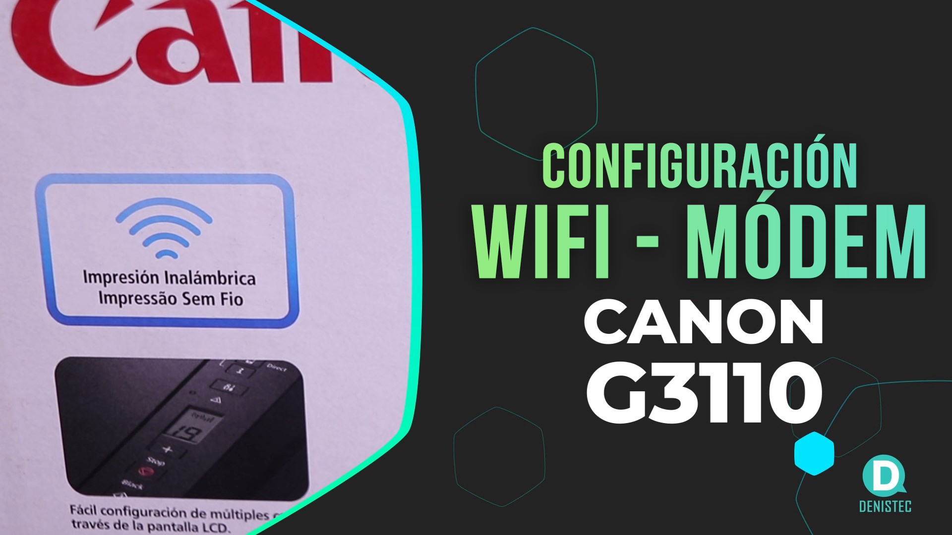 Canon G3110: Configuración Wifi para imprimir desde Windows 10 y ...