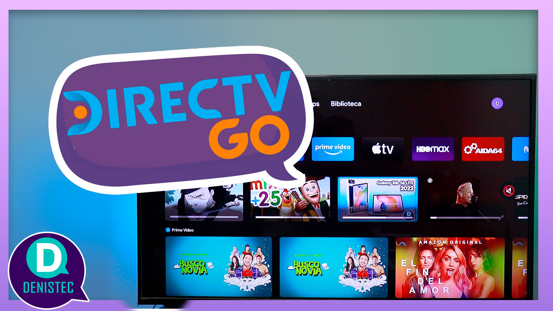 Descargar e Instalar DirecTv Go en un Tv Box con Android Tv o Google Tv 2025