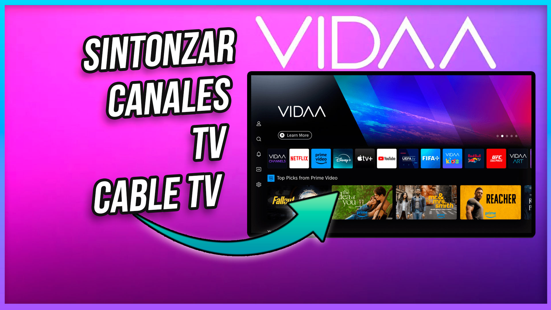 Sintonizar y configurar canales en un Televisor Hisense con Vidaa OS ...